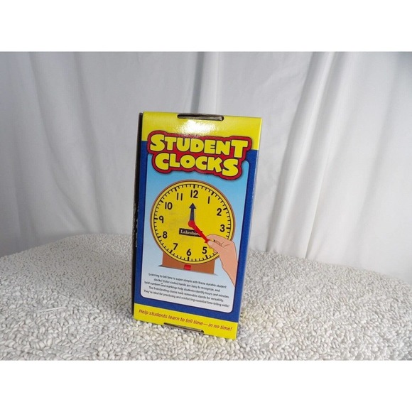 Lakeshore | Toys | Lakeshore Movable 2 Table Top Learn To Tell Time ...